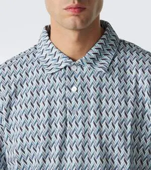 Missoni Zigzag Cotton Polo Shirt