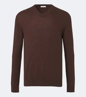 THE ROW Thamm Cashmere Sweater - Brown