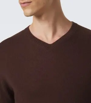 THE ROW Thamm Cashmere Sweater - Brown