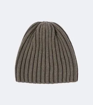 Our Legacy Ribbed-knit Wool Beanie - Green