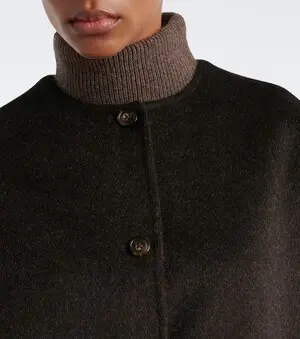 Loulou De Saison Dunne Wool And Cashmere Coat