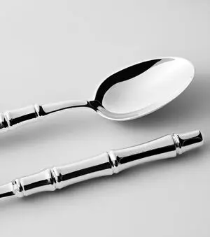 Gucci Set Of 2 -plated Spoons