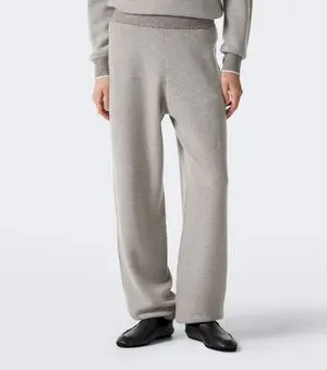 Arch4 Mr Banksy Cashmere Wide-leg Pants