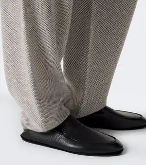 Arch4 Mr Banksy Cashmere Wide-leg Pants