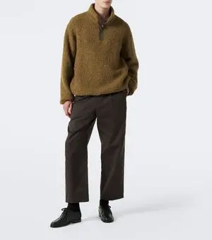 THE ROW Nesper Pleated Straight Pants