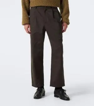 THE ROW Nesper Pleated Straight Pants