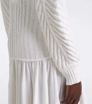 Bottega Veneta Asymmetric Midi Dress