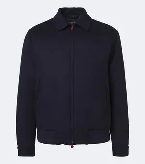 Kiton Wool Bomber Jacket