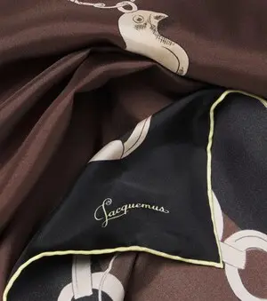 Jacquemus Pampille Silk Scarf