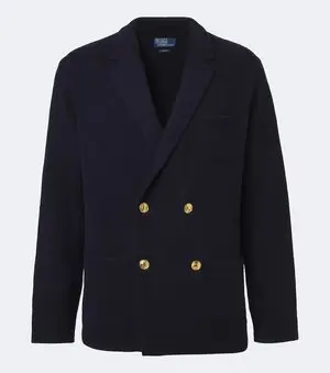 Polo Ralph Lauren Double-breasted Cashmere Cardigan - Blue