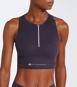 Adidas By Stella McCartney Floral Technical Sports Bra