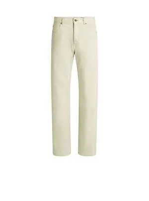 Balmain Faded Denim Jeans - Beige