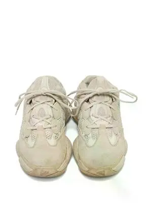 ADIDAS X YEEZY Suede Mesh Sneakers