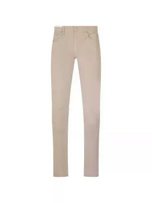 PT TORINO Slim Fit Logo Patch Trousers