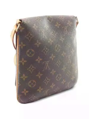 LOUIS VUITTON 2004 Musette Salsa Monogram Shoulder Bag - Brown
