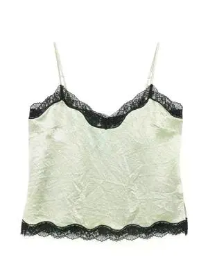 TWINSET Lace-trim Blouse - Green