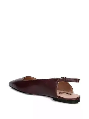 Moschino Pointed-toe Ballet Flats