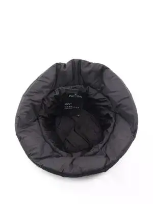 Prada 2010s Re-nylon Quilted Bucket Hat