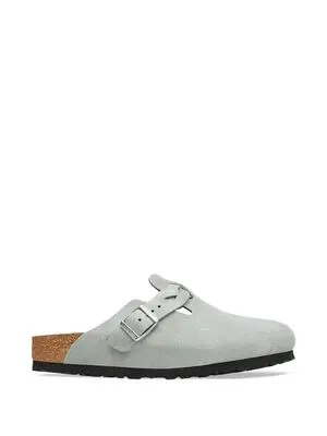 BIRKENSTOCK Boston Braided Suede Clogs