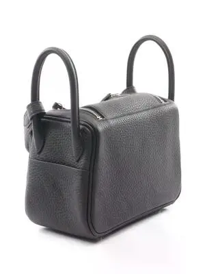 Hermès Mini Lindy Shoulder Bag - Black