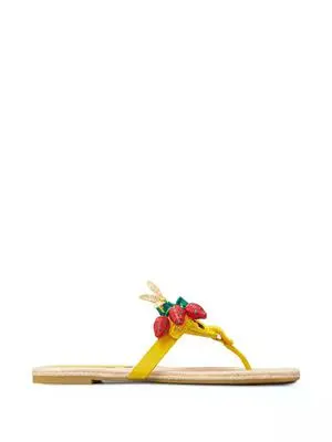 Tory Burch Miller Beaded Espadrille Sandals