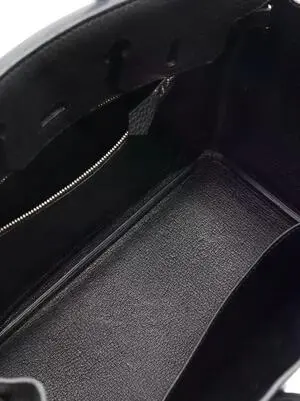 Hermès Togo Leather Birkin 25 Tote Bag - Black