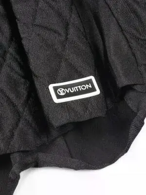 LOUIS VUITTON Pleated Quilted Mini Skirt
