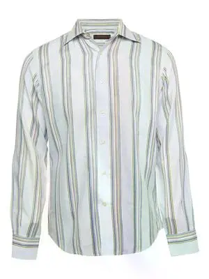 Etro Striped Jacquard Shirt - White