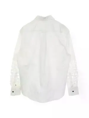 LOUIS VUITTON 2000s Cut-out Button-down Shirt