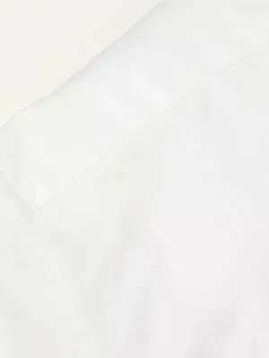 LOUIS VUITTON 2000s Cut-out Sleeve Button-down Shirt - White