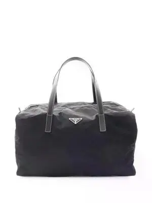 Prada Mini 2000s Boston Bag - Black