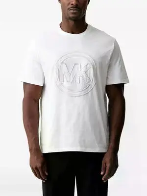 Michael Kors Logo-charm Cotton Jersey T-shirt