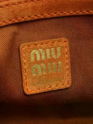 Miu Miu 2020s Pebbled Leather Shoulder Bag