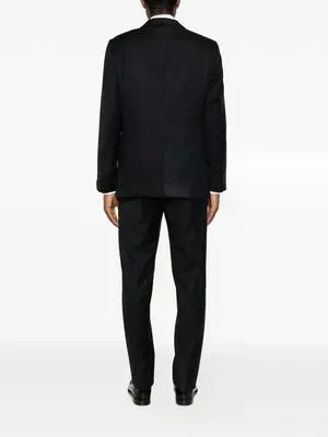 Caruso Norma Double-breasted Peak-lapel Suit