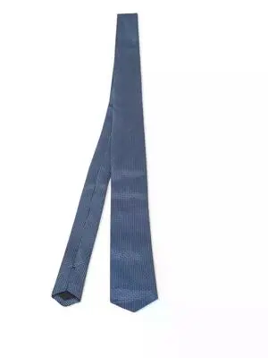 BOSS Jacquard Tie - Blue