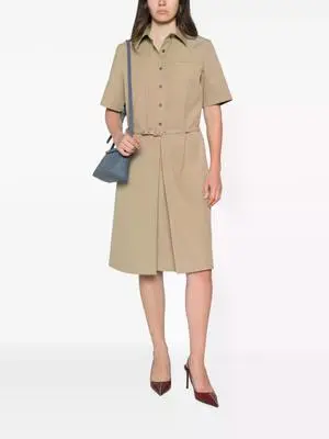 Fendi Short-sleeve Midi Dress