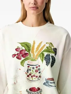 Farm Rio Off- Country Table Sweatshirt
