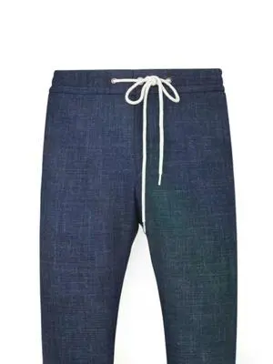 TOMBOLINI Zero Gravity Drawstring Waist Trousers - Blue
