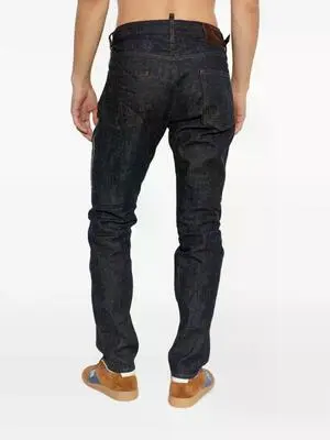 Dsquared2 Indigo Cotton Jeans - Blue