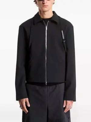 HELIOT EMIL Strap Detail Zip-up Jacket