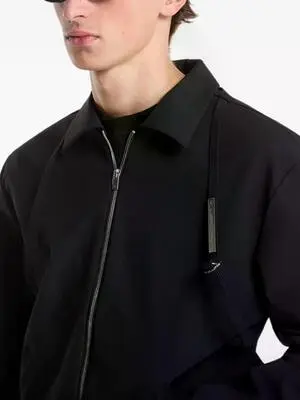 HELIOT EMIL Strap Detail Zip-up Jacket