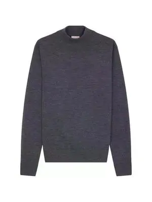 FURSAC High-neck Wool Sweater - Grey