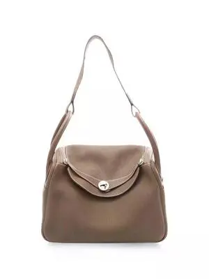 Hermès 2016 30 Lindy Shoulder Bag - Brown