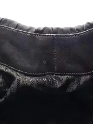 Prada 2010s Gathered Tote Bag