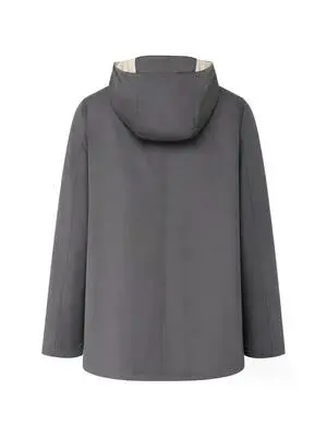 TOMBOLINI Hooded Toggle-fastening Coat