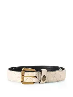 Kurt Geiger Quilted Eagle-head Belt - Neutrals