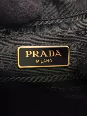 Prada 2010s Duet Re-nylon Bucket Bag