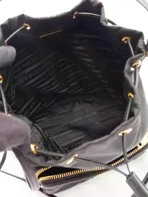 Prada 2010s Duet Re-nylon Bucket Bag
