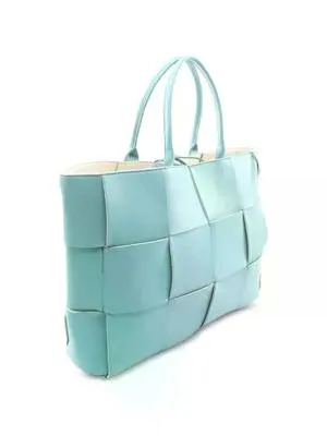 Bottega Veneta 2010s Arco Intrecciato Tote Bag - Blue