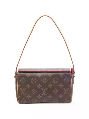 LOUIS VUITTON Monogram Canvas Recital Handbag - Brown